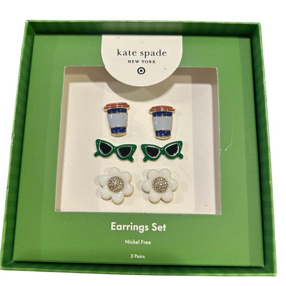 kate spade | Jewelry | Kate Spade Target Collection Earrings Set | Poshmark